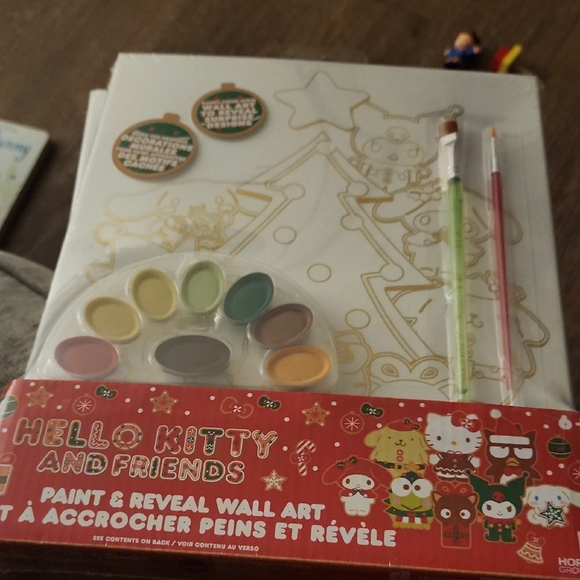 Horizon Group Usa | Other | Hello Kitty Paint Reveal Wall Art Set ...